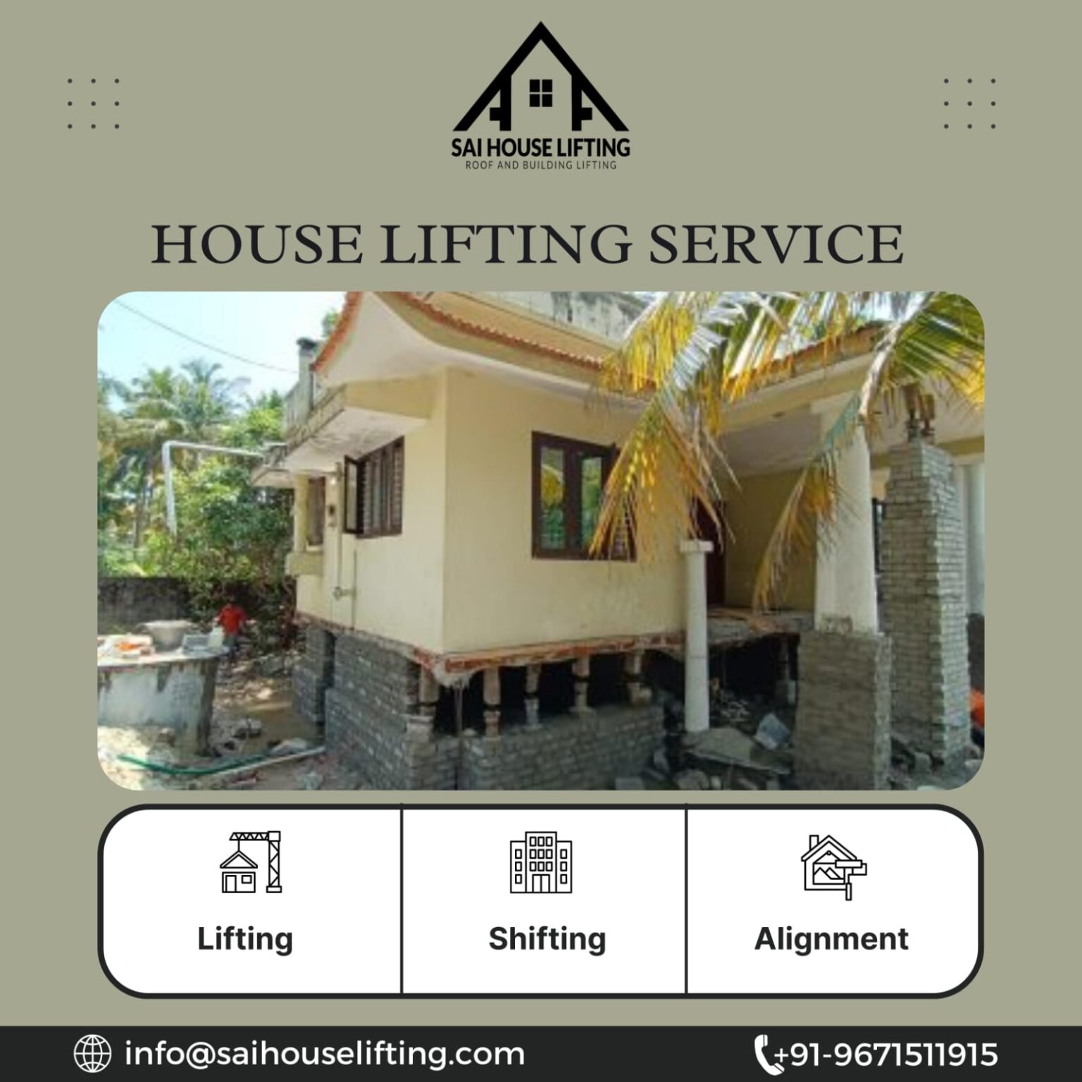 House Lifting Service In Delhi NCR | Sai House Lifting